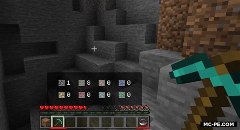Ore Detection 119 — детектор руды Моды для Майнкрафт ПЕ на телефон
