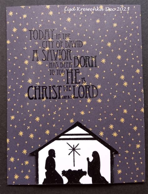 Cofdec23 Nativity By Lovinpaper At Splitcoaststampers