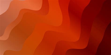 Light Orange Vector Pattern With Curves 1840523 Vector Art At Vecteezy