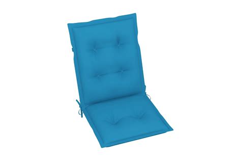Dynor För Trädgårdsstolar 2 St Blå 100x50x7 Cm Sittdyna And Ryggdyna