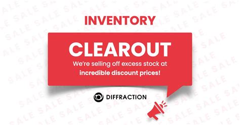Inventory Clearout Astronomy And Scientific Imaging Solutions