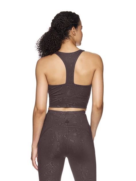 Reebok Womens Cropped Bra Tank With Removable Cups Sizes Xs Xxxl