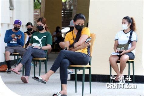 中评镜头高雄楠科外籍移工快筛如临大敌