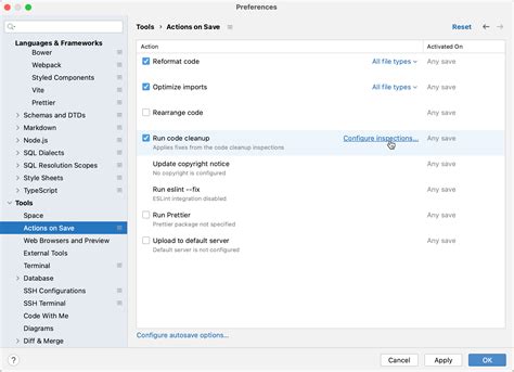 Save And Revert Changes RubyMine Documentation