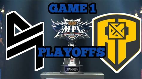 BLACKLIST VS AP BREN GAME 1 MPL PH SEASON 12 PLAYOFFS UPPER BRACKET