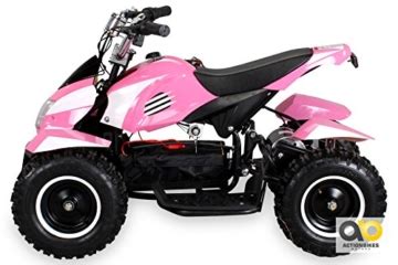 Mini Elektro Kinder ATV Cobra 800 Watt Pocket Quad Pink Kinderquad