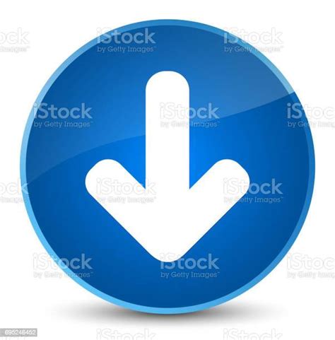 다운로드 화살표 아이콘 우아한 블루 라운드 버튼 0명에 대한 스톡 벡터 아트 및 기타 이미지 0명 교환 다운로드 Istock