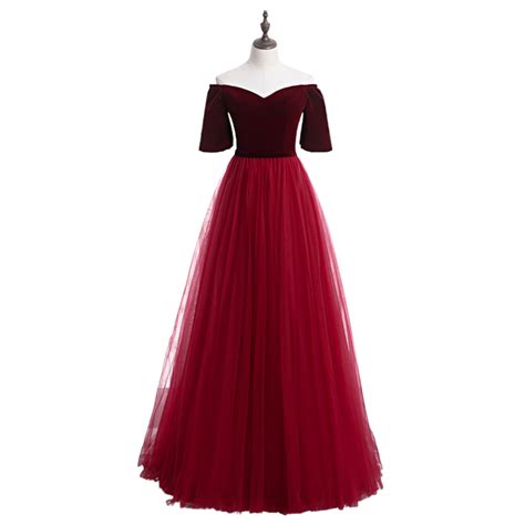 Plus Size Off Shoulder Tulle Gown Hello Curve