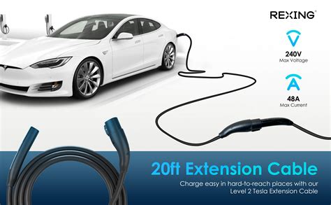 Rexing 48a Tesla Extension Cord Rexing Usa