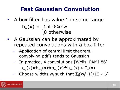 Ppt Linear Time Methods For Propagating Beliefs Min Convolution Distance Transforms And Box