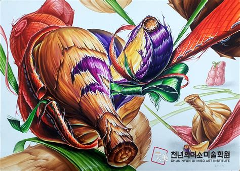 2022기초디자인 수업작 미술 구도