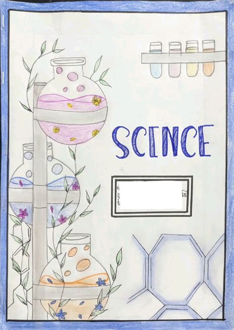Science Assignment Cover Page Design In 2025 Diy Drawing Books Book