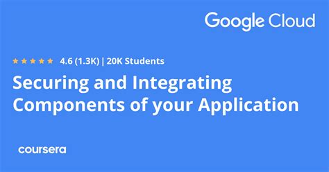 Securing And Integrating Components Of Your Application Coursya