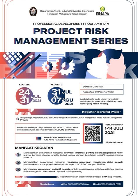 Professional Development Program Pdp Project Risk Management Series Indonesia Risk