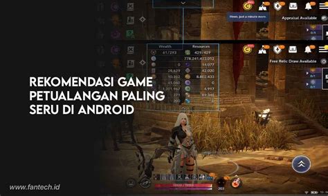 Rekomendasi Game Petualangan Paling Seru Di Android Fantech Official