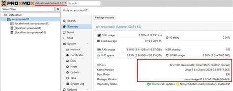 Шаги установки Proxmox 82 On компьютер Заметки Linux от Ekzorchik