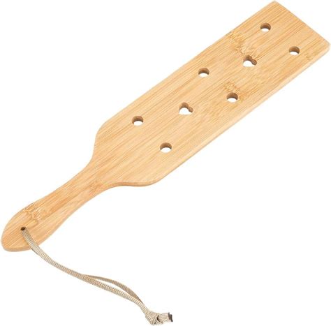 Diy Beech Wood Paddle With Heart Airflow Holes Lightweight Bamboo Greek