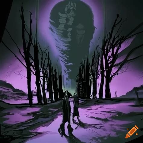 Hyper Atmospheric Graphic Novel Noir Artwork On Craiyon