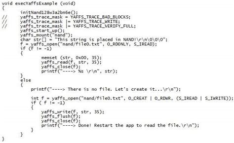 nand flash memories bad block management and the yaffs file system eeweb