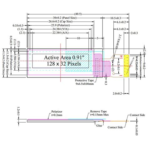 2pcs I2c Oled Display Module 0 91 Inch I2c Ssd1306 الامارات Ubuy