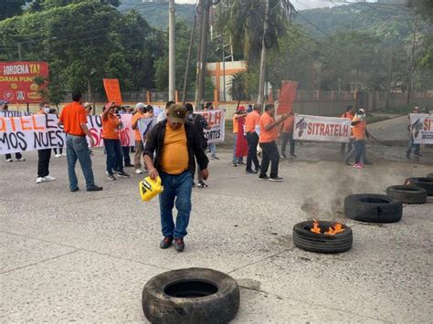 Empleados De Hondutel Se Toman El Bulevar Del Sur
