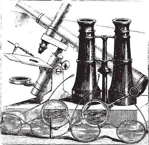 Spectaclesvintage Engraving Ancient Art Vector Vector Ancient Art