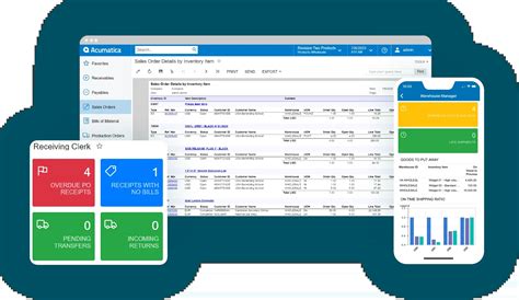 cloud erp software acumatica business management system