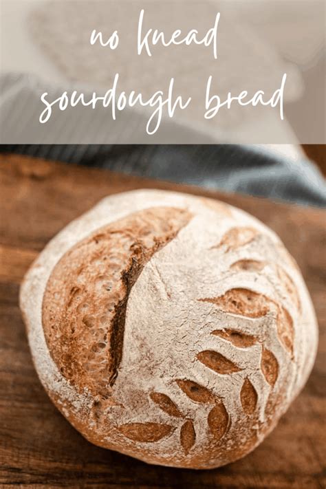 No Knead Sourdough Bread Farmhouse On Boone