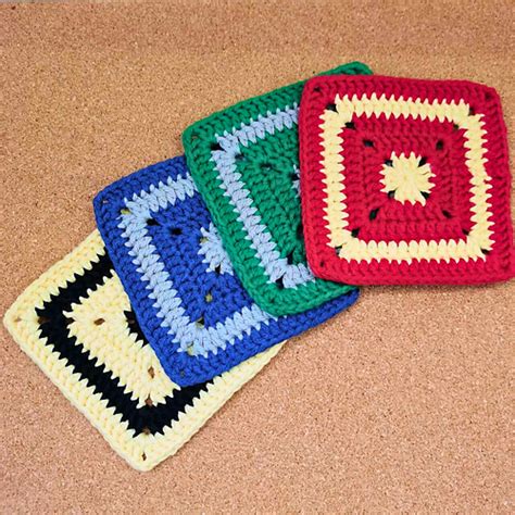 Ravelry Solid Granny Square Pattern By Sammi Zheng
