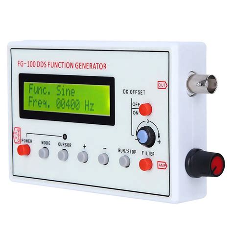 Générateur de signal de fonction FG DDS compteur mort Hz KHz source de signal sinus de