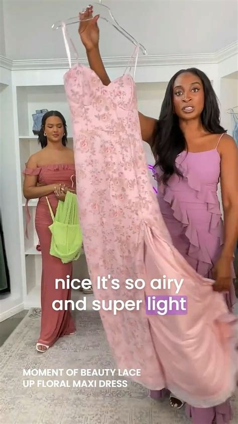 Easy To Pack Wedding Guest Dress Floral Chiffon Formal Maxi Video