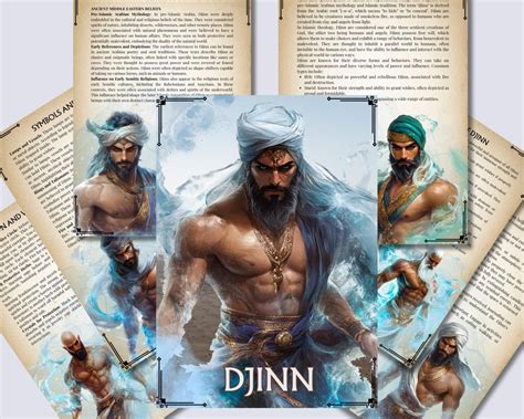 Djinn Islamic And Middle Eastern Spirits Beautiful Pages For Your