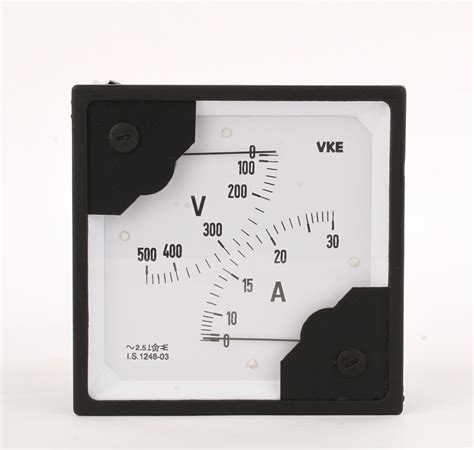 96mm Dual Analog Meter V K Electric Company