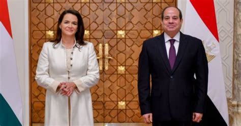 الرئيس السيسى يشيد بعلاقات التعاون الاستراتيجية بين مصر والمجر اليوم