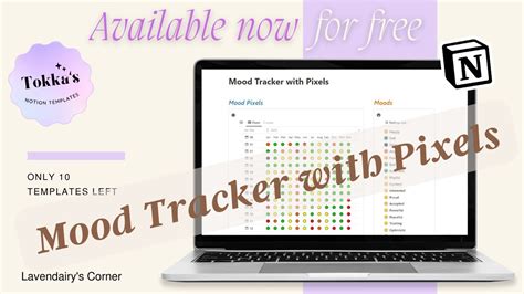 Notion Mood Tracker Template With Color Code Youtube