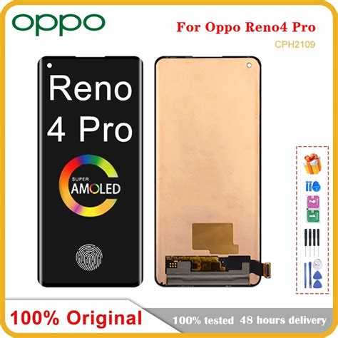 หน้าจอสัมผัสดิจิทัล Lcd 6 5 นิ้ว สําหรับ Oppo Reno4 Pro Oppo Reno 4 Pro