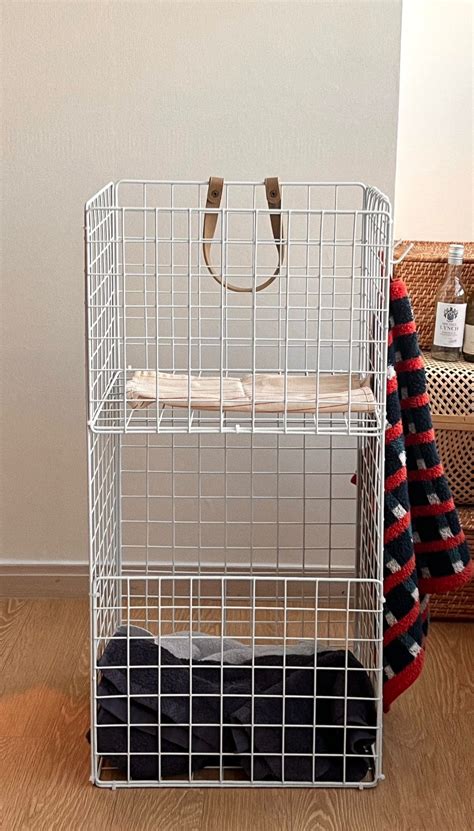 더쿠 다이소 네트망으로 빨래바구니 트롤리 만들기