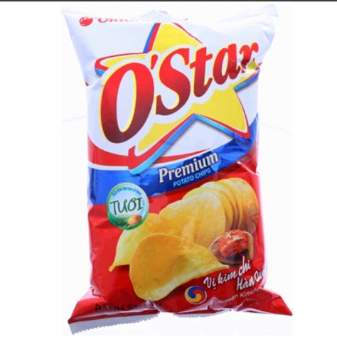 Snack khoai tây O star vị kim chi Hàn Quốc gói 90g Shopee Việt Nam