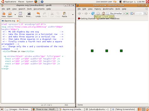 svg coordinates exercise