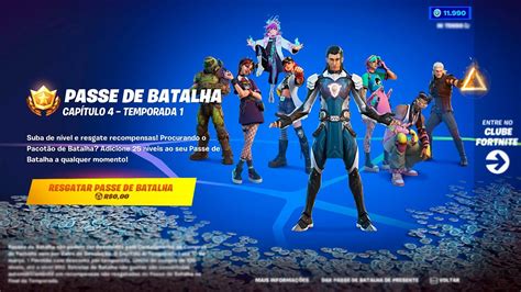 Como Pegar O Passe De Batalha Do Capitulo 4 Fortnite Grátis Muito Facil