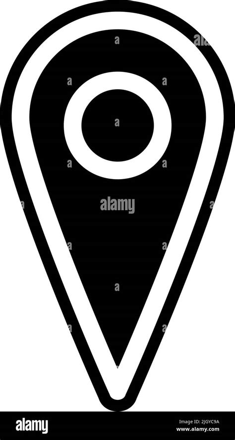 User Interface Location Icon Stock Vector Image And Art Alamy