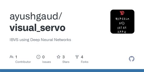 Github Ayushgaud Visual Servo Ibvs Using Deep Neural Networks