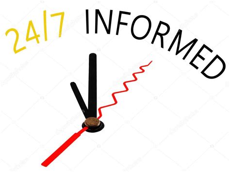 24 Horas Informado Con El Concepto De Reloj 2024
