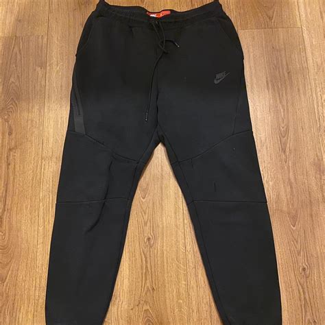 Nike Tech Fleece Joggers Black Medium Og Depop
