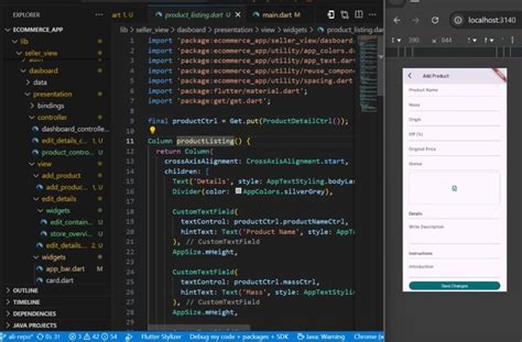 Flutter Cleanarchitecture Mvc Ecommerceapp Apiintegration Statemanagement Fyp