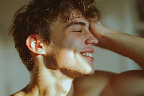Skin Face Contemplation Barechested Premium Photo Rawpixel