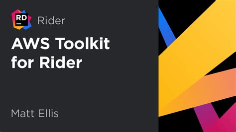 在 Rider 中使用 C 进行 Aws 开发 Jetbrains Developer Tools For Professionals