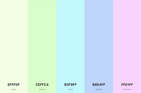 25 Best Pastel Color Palettes With Names And Hex Codes Artofit