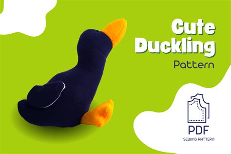Cute Duckling Plush Pattern Graphic By Bellota Atelier · Creative Fabrica