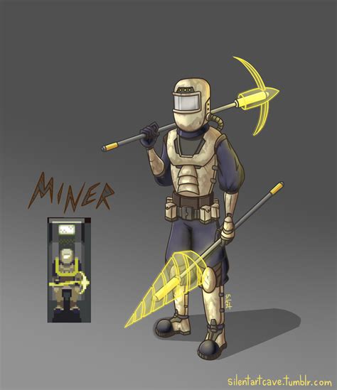 Fanart Miner By Theartofsilent On Newgrounds